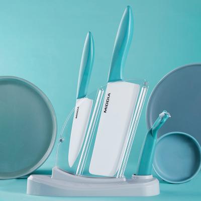 China Revolutionize Your Cooking Experience with MIDDIA PP Handle Zirconia Ceramic Knife for sale