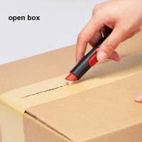 China MIDDIA Mini Retractable Box Cutter Zirconia Ceramic Blade 10.7mm Safety Knife for sale