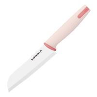 China Ceramic Santoku Knife 5 Inch Zirconia Chef Knife PP Handle White Black Custom for sale