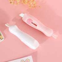 China Ceramic Blade Utility Knife 8cm Retractable Mini Cutter for Mail Box Cutting for sale