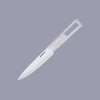 China OEM Custom Logo 4 Inch Ceramic Fruit Paring Knife Zirconia Blade PP Handle for sale