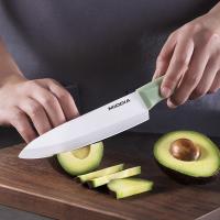 China MIDDIA 6 Inch Ceramic Knife Zirconia Utility Knife Meat Cleaver American Style for sale