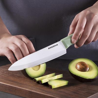 China MIDDIA 6 Inch Ceramic Knife Zirconia Utility Knife Meat Cleaver American Style for sale