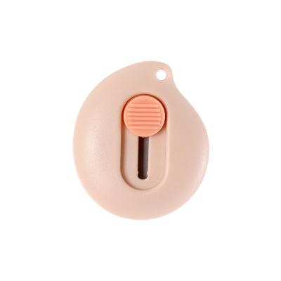 China Stainless Steel Utility Knife 4x4.7cm Cute Metal Cutter Envelope Opener for Office School Supplies for sale