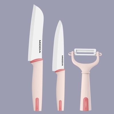 China Upgrade Your Kitchenware Collection with MIDDIA's 3-Piece Ceramic Chef Knives Set for sale