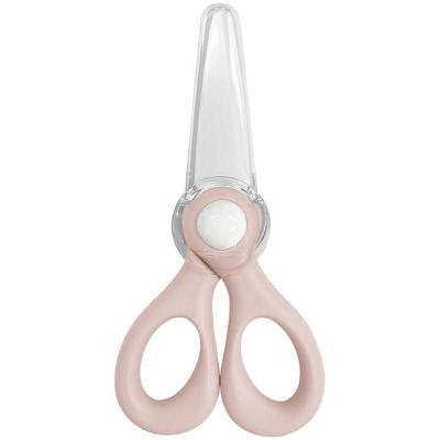 China White Ceramic Blade Scissors 2.5 Inch Kids Safety Shears OEM Zirconia Drop Test Passed for sale