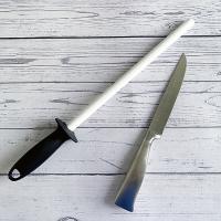 China Punching Service MIDDIA Ceramic Sharpening Rod Knife Sharpener for Easy Sharpening for sale