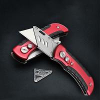 China Ceramic Blade Retractable Utility Knife 15.5cm Box Cutter for Cardboard for sale