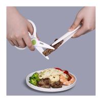 China Zirconia Ceramic Food Scissors 2.5 Inch Kitchen Scissors for Cutting Meat Vegetables for sale