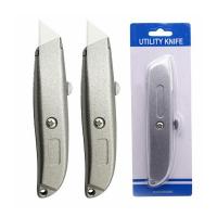 China Ceramic Box Opener Utility Knife 14.5cm Aluminum Alloy Handle for Cutting Carton Tape for sale