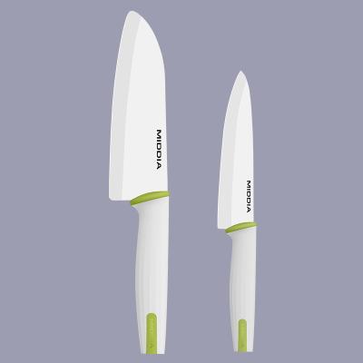 China MIDDIA Ceramic Knife Set Sharp Zirconia Coating Kitchen Knives for Professional Chefs for sale