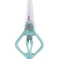 China Baby Safe Portable Ceramic Food Scissors 2.5 Inch with Safety Lock MIDDIA for sale