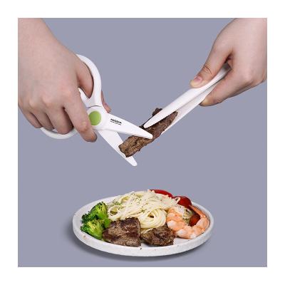 China MIDDA 2.5 Inch Ceramic Scissors Zirconia Blade Kitchen Scallion Cutter Herb Spices for sale