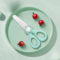 China MIDDIA Ceramic Scissors for Kids Food Vegetable Cutting 2.5 Inch OEM Zirconia Shears for sale