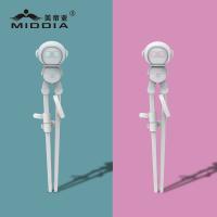 China MIDDIA Astronaut Cartoon Ceramic Baby Training Chopsticks 18.5cm Food Grade PP for Children for sale
