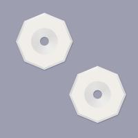 China Zirconia Ceramic Blade for Industrial Trapezoid Slitting Textile Cutter 30x Longer Life for sale