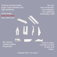 China Custom Size Zirconia Ceramic Blades Advantage Drop Test Passed Style Multi-functional for sale