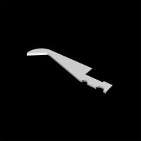 China Zirconia Ceramic Blade CTB38 for Industrial Cutting 30x Longer Life Than Steel for sale
