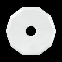 China Industrial Zirconia Ceramic Slitting Blade Cutter MIDDIA Ten Angle Blade 30x Longer Life for sale