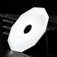 China Industrial Zirconia Ceramic Slitting Blade Cutter MIDDIA Ten Angle Blade 30x Longer Life for sale