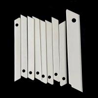 China Zirconia Ceramic Utility Knife Blades Custom Sizes 30x Longer Lasting Industrial Cutting for sale