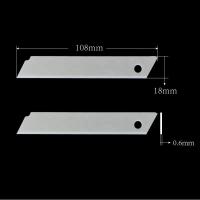 China Zirconia Ceramic Utility Knife Blades Custom Sizes 30x Longer Lasting Industrial Cutting for sale