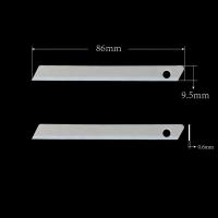 China Zirconia Ceramic Utility Knife Blades Custom Sizes 30x Longer Lasting Industrial Cutting for sale