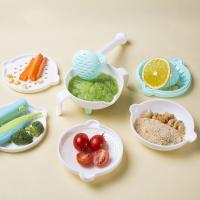 China 7-in-1 Food Grinding Bowl Set 17.7x11.6 cm Baby Mashing Bowl with Pestle and Juicer for sale