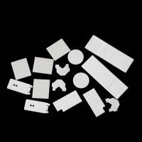 China Custom Alumina Ceramic Substrate Disc Gasket Spacer Strip HRA80-90 High Hardness for sale