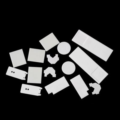 China Custom Alumina Ceramic Substrate Disc Gasket Spacer Strip HRA80-90 High Hardness for sale