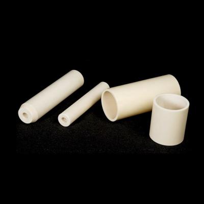China Industrial Alumina Ceramic Tube High Temperature Resistance Insulation HRA80-90 1300C for sale