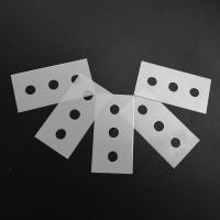 China Zirconia Ceramic Slitter Blade 3 Holes Industrial Cutting Tool 30x Longer Life for sale