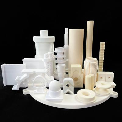 China Custom Alumina Ceramic Structural Parts HRA80-90 High Heat Resistant 1300C for Industrial Machinery for sale