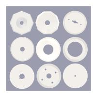 China Textiles Industry Cutting Solution MIDDIA Circular Blades with Very Strong Advantage for sale