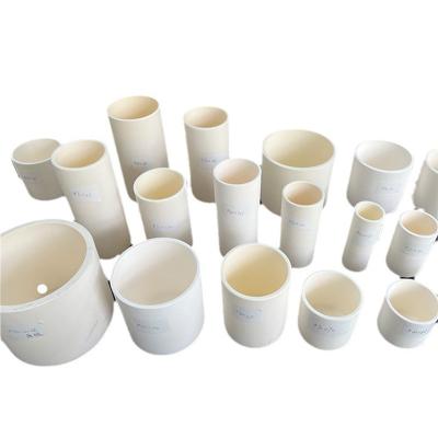 China Custom Alumina Ceramic Crucible High Hardness HRA80-90 for Metal Smelting 1300C for sale