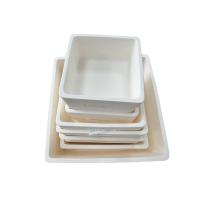China 99.5% Alumina Ceramic Crucible High Temperature 1300C Cylindrical Custom Size for Industrial Use for sale