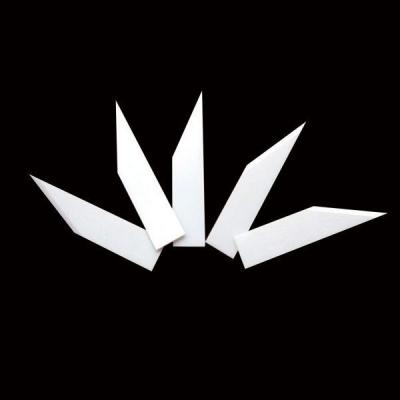 China Custom Zirconia Ceramic Blades for Industrial Cutting 30x Longer Life Than Steel for sale