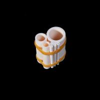 China 99% Alumina Ceramic Tube for Thermocouple Protection Custom Sizes High Hardness HRA80-90 for sale