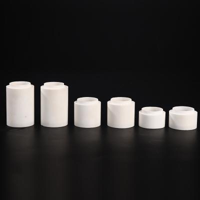China Custom Alumina Ceramic Pipe Tube 99.7% Al2O3 High Hardness HRA80-90 Wear Resistant for sale