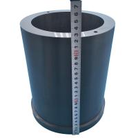 China Custom Silicon Nitride Ceramic Sleeve High Wear Resistant Si3N4 Structural Parts 1200C for sale