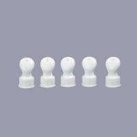 China Custom Alumina Ceramic Eye Cream Massage Head Tube 99% Al2O3 Hardness HRA80 for sale