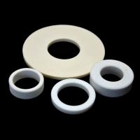 China Custom Alumina Ceramic Disc Ring Gasket HRA80-90 Hardness for Industrial Machinery Parts for sale