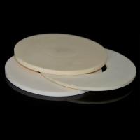 China Custom Alumina Ceramic Disc Ring Gasket HRA80-90 Hardness for Industrial Machinery Parts for sale