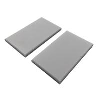 China Aluminum Nitride Ceramic Structural Parts Customized Size High Thermal Conductivity for Semiconductor Heat Dissipation for sale