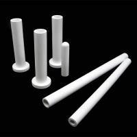 China High Temperature Hexagonal Boron Nitride Insulation Tubes with Custom Laser Engraving for sale