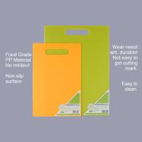 China MIDDIA BPA Free PP Chopping Board Set 35x25cm Food Grade Anti Skid Cutting Board for Meat for sale