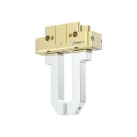 China Permanent Lubrication Robotic Gripper with High Temperature Resistance up to 130℃ for sale