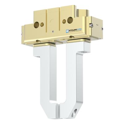 China 2 Jaw Pneumatic Parallel Gripper Multiple Sensor End Of Arm Tooling Grippers for sale