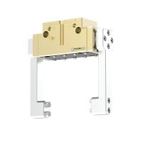 China Straight Groove Two Jaw Gripper Pneumatic Parallel Jaw Gripper OEM for sale