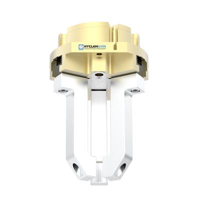 China Multi Tooth 3 Jaw Air Gripper Sensor Ready Pneumatic Device Engineered for Robust Performance in Automated Manufacturing for sale